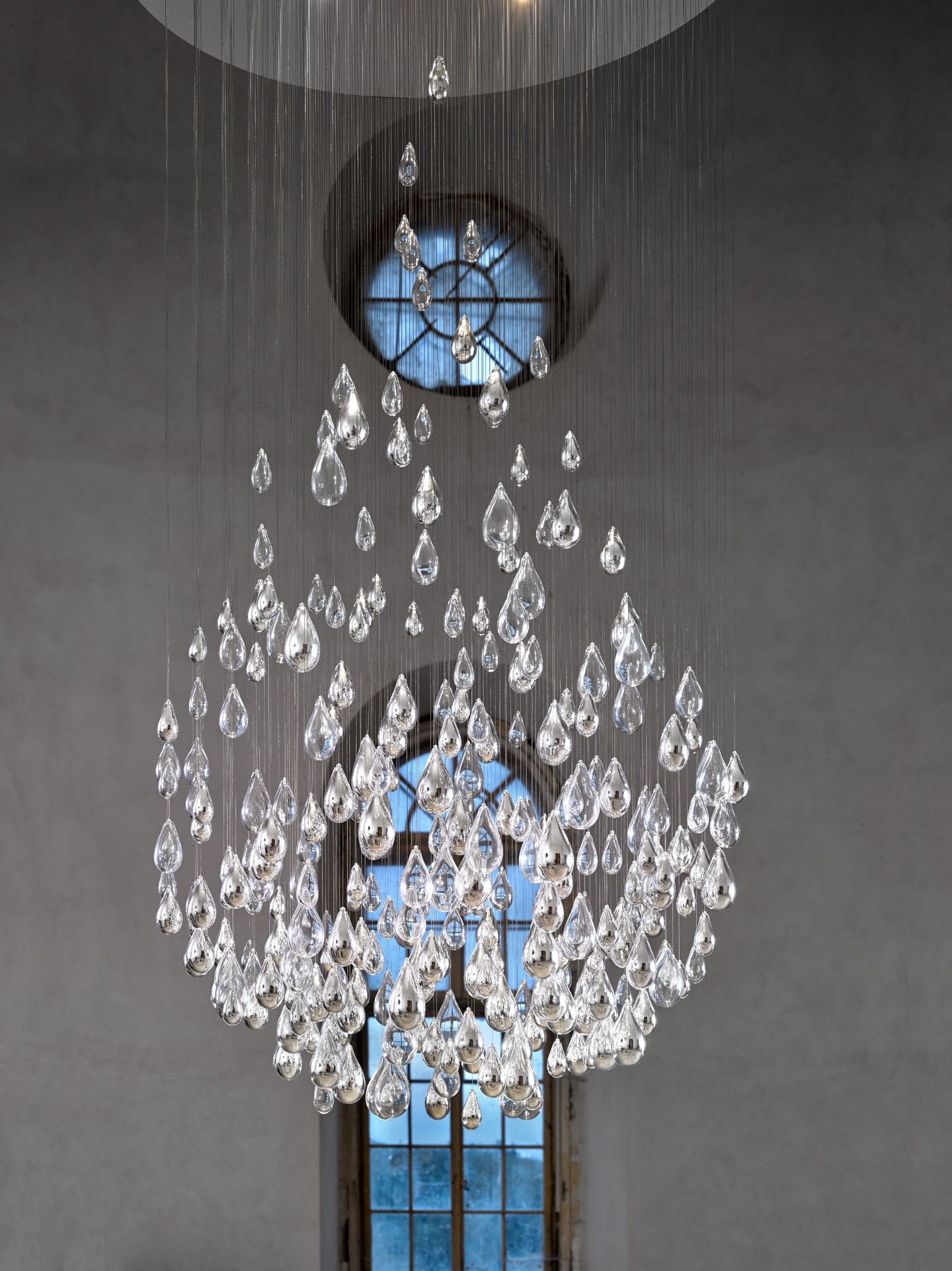 Подвесной светильник Lasvit Droplets Sculpture Large (серия Droplets ...