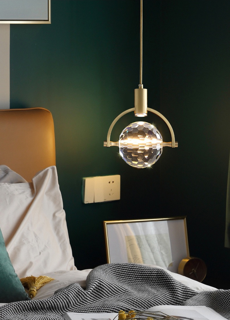 Подвесной светильник Delight Collection 2121P/A brass/clear (серия 2121 ...