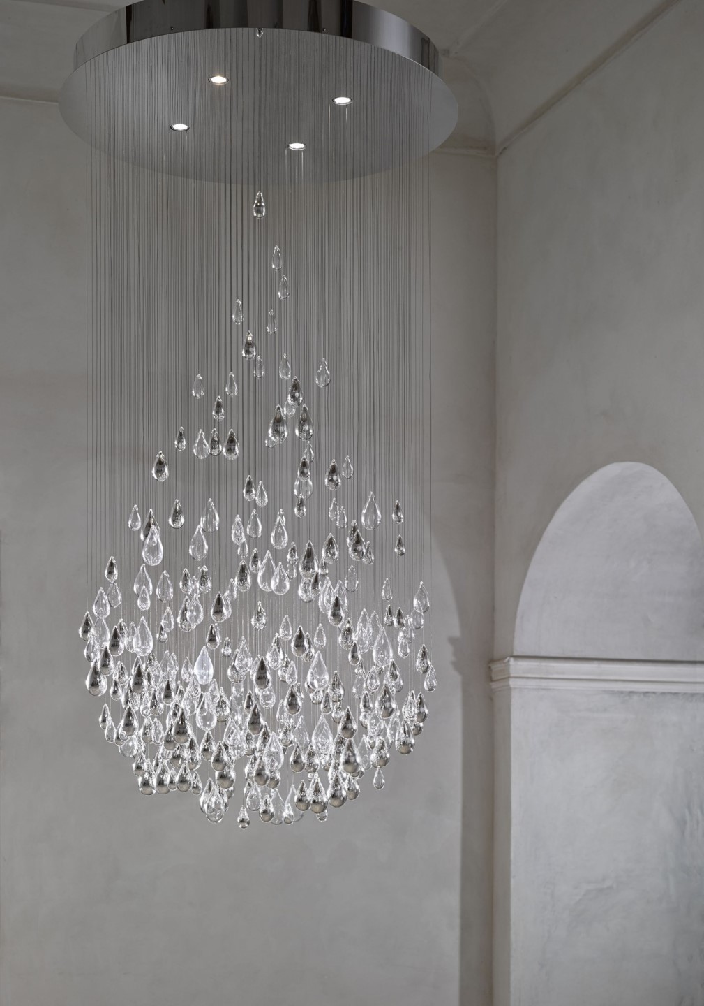 Подвесной светильник Lasvit Droplets Sculpture Large (серия Droplets ...